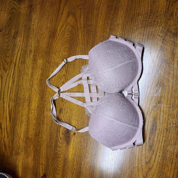 Intimates & Sleepwear | Womens Lace Detail Bra With Strappy Back Design ...